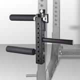 Adjustable Leg Extension and Curl Machine Squat Rack Attachment - Max ...