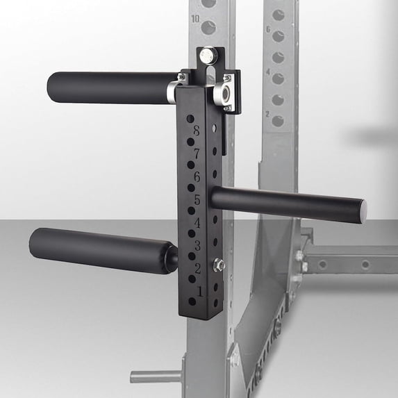 Adjustable Leg Extension and Curl Machine Squat Rack Attachment - Max ...