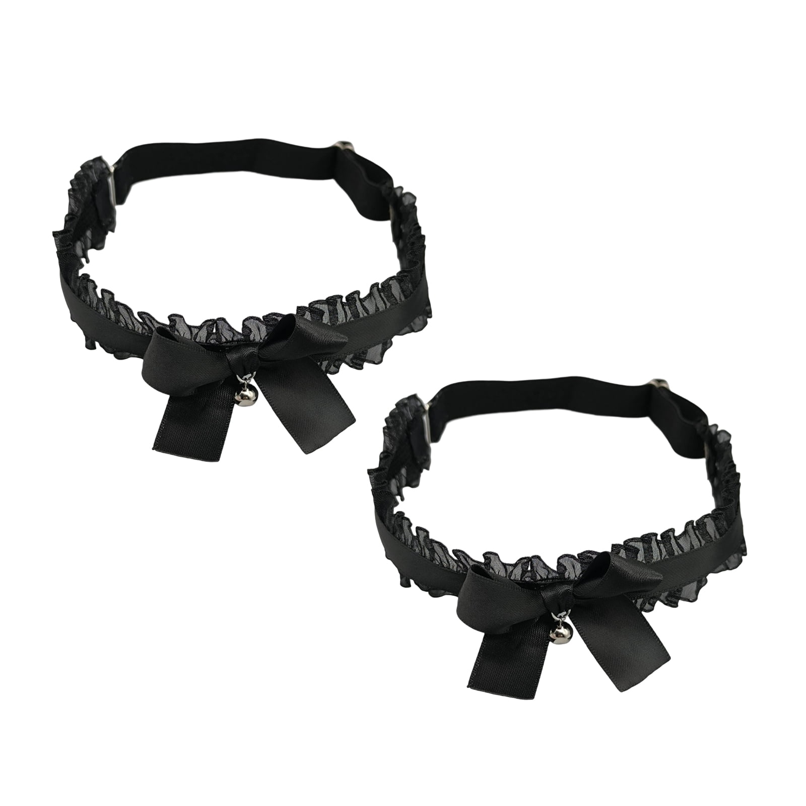 Adjustable Leg Harness Garter Belt Punk Thigh Rings Garter Elastic Leg ...