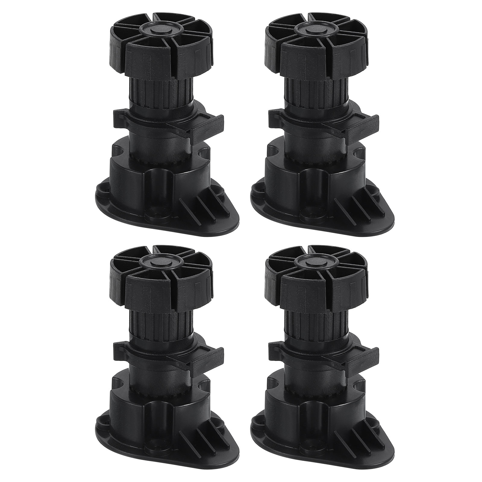 Adjustable Legs, 4 Pack 44 x 80mm - Furniture Leveling Foot, Thick Thin ...