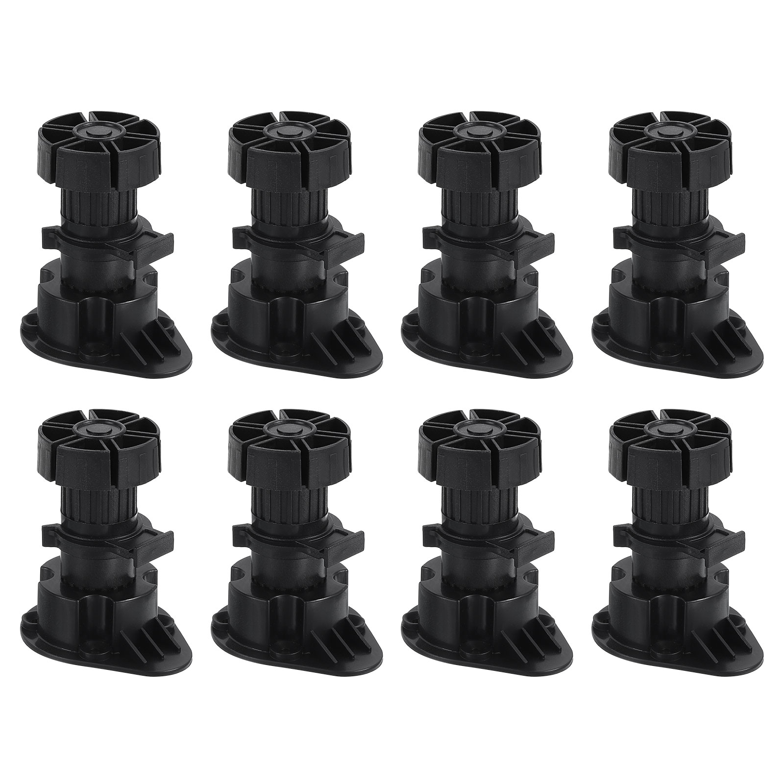 Adjustable Legs, 8 Pack 44 x 80mm - Furniture Leveling Foot, Thick Thin ...