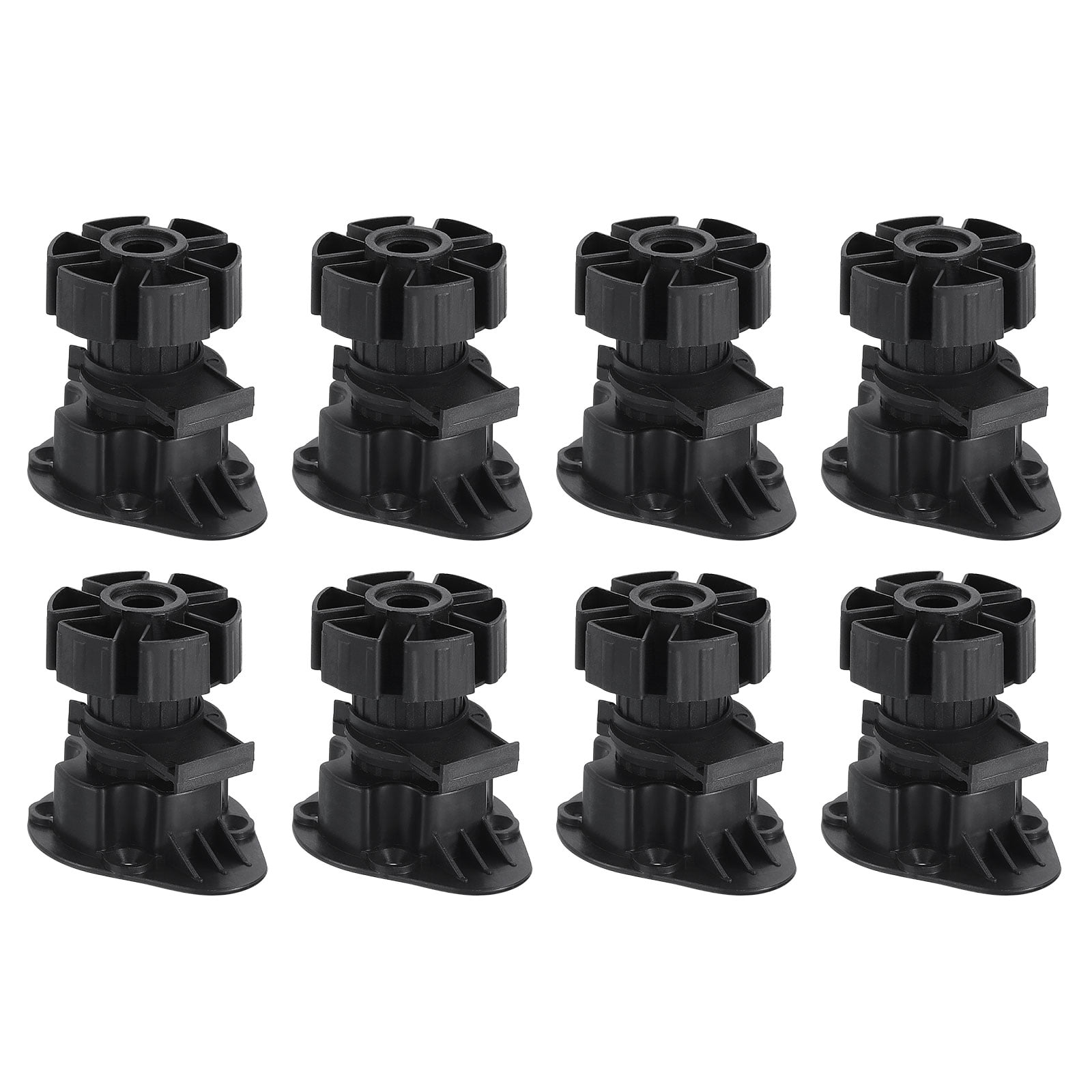 Adjustable Legs, 8 Pack 46 x 60mm - Furniture Leveling Foot, Thin Legs ...