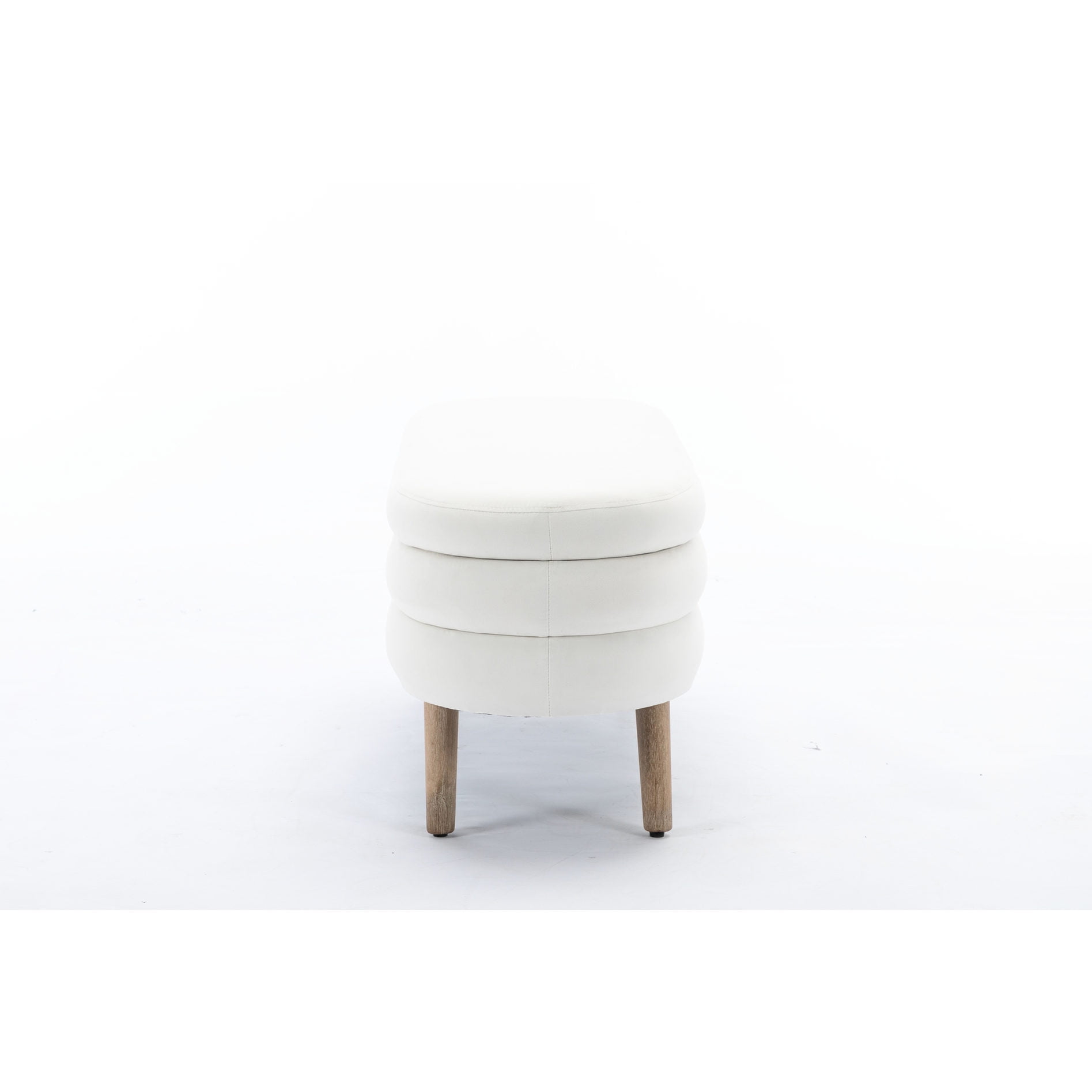 Adjustable Legs Velvet Bench+Simple Assembly”-“Indoor Spaces+Quick ...