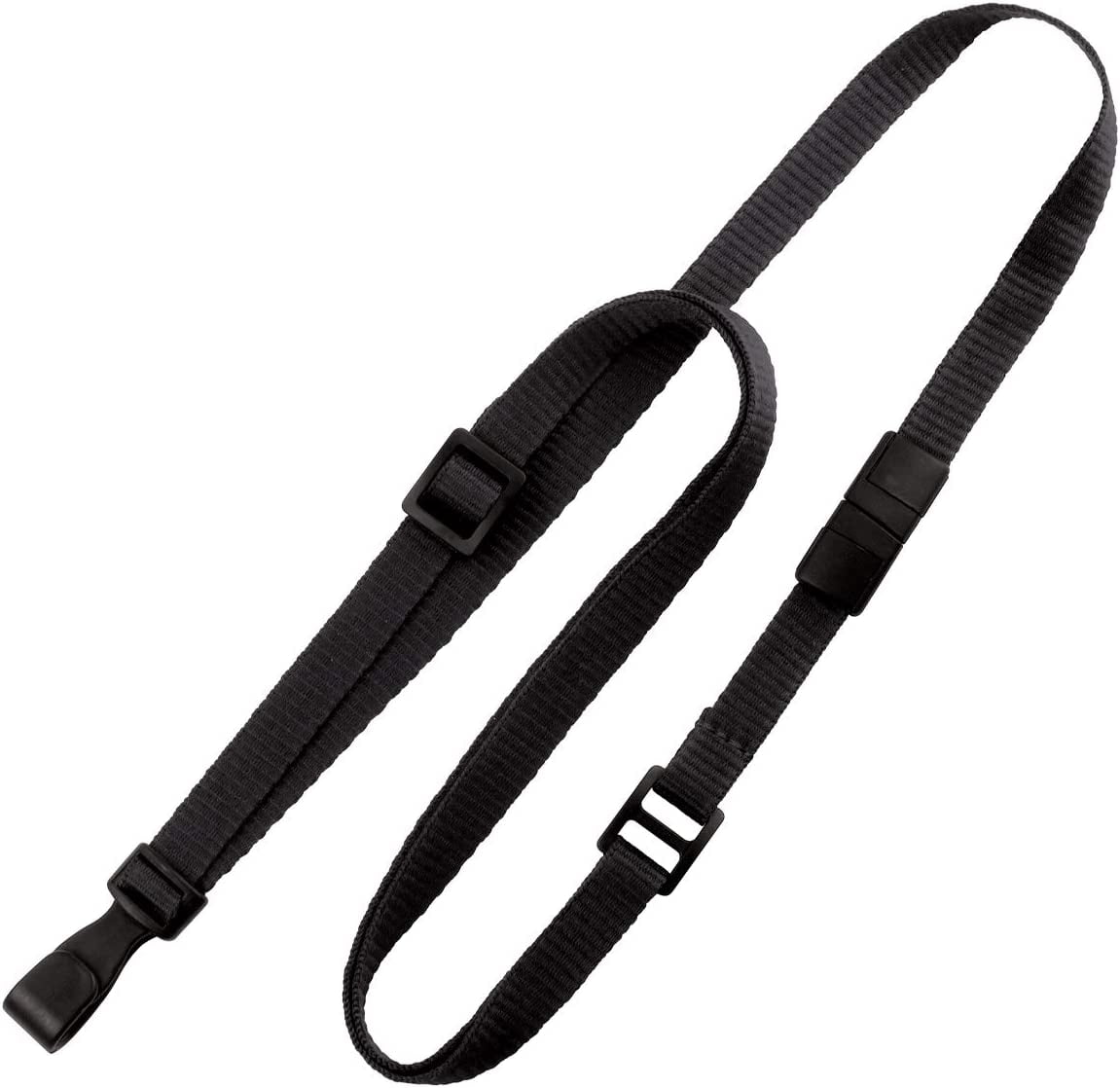 Adjustable Length Lanyard with"No-Twist" Wide Plastic Hook - Safety ...