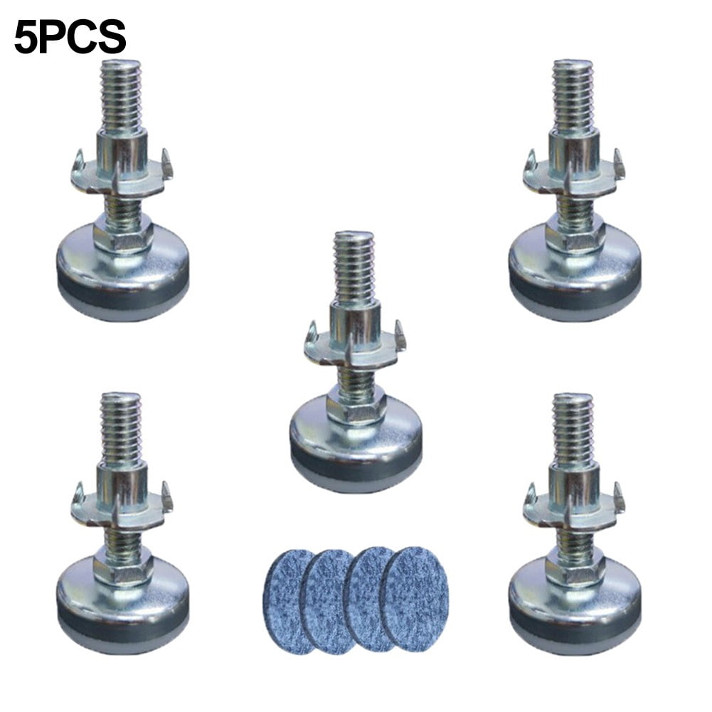 Adjustable Leveling Feet with Nut Bolt for Table Chair Furniture Foot 4 ...
