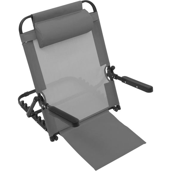 Adjustable Lifting Bed Backrest Support 220Lbs Large Folding Bed Rest ...