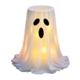 Adjustable Light-Up Ghost Candy Bowl Stand – Telescopic Illuminated ...