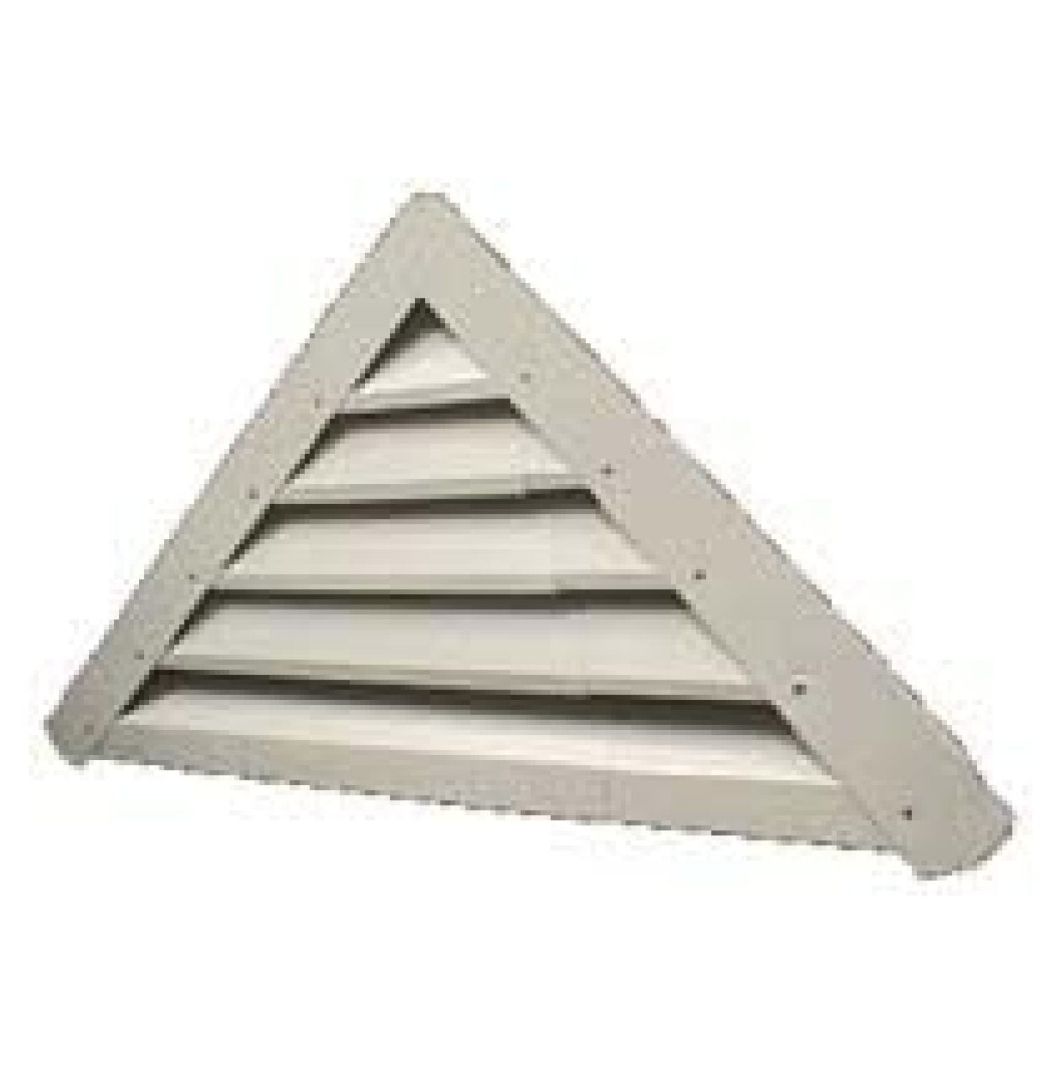 Adjustable Louver 904W White - Variable Pitch Roof Vent with Screen ...