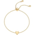 Adjustable Love Friendship Two Bracelet Pack | Gold Plated Matching ...