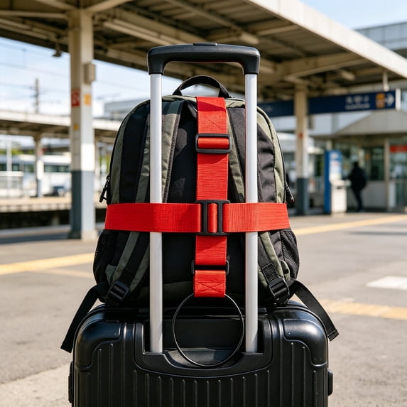 Adjustable Luggage Strap Add A Bag Holder, 15.7" Elastic Suitcase ...