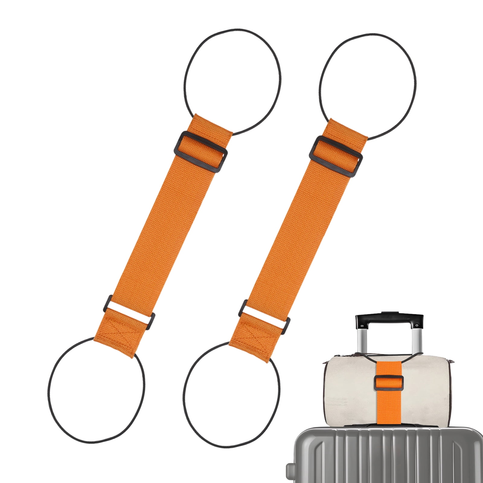 Adjustable Luggage Strap Bungee for Suitcase Handle, Add a Bag Luggage ...