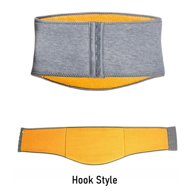 Adjustable Lumbar Warmer Belt Winter Warm Uterus Lumbar Support Waist ...