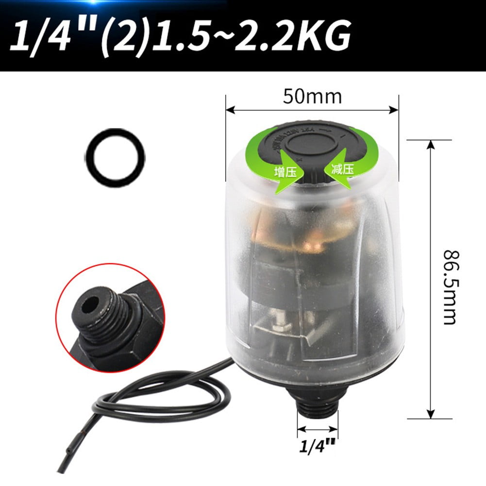 Adjustable Mechanical Water Pump Pressure Switch Self-Priming Booster ...