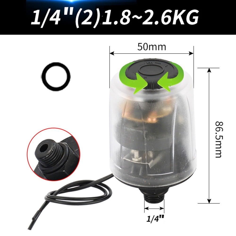 Adjustable Mechanical Water Pump Pressure Switch Self-priming Booster ...