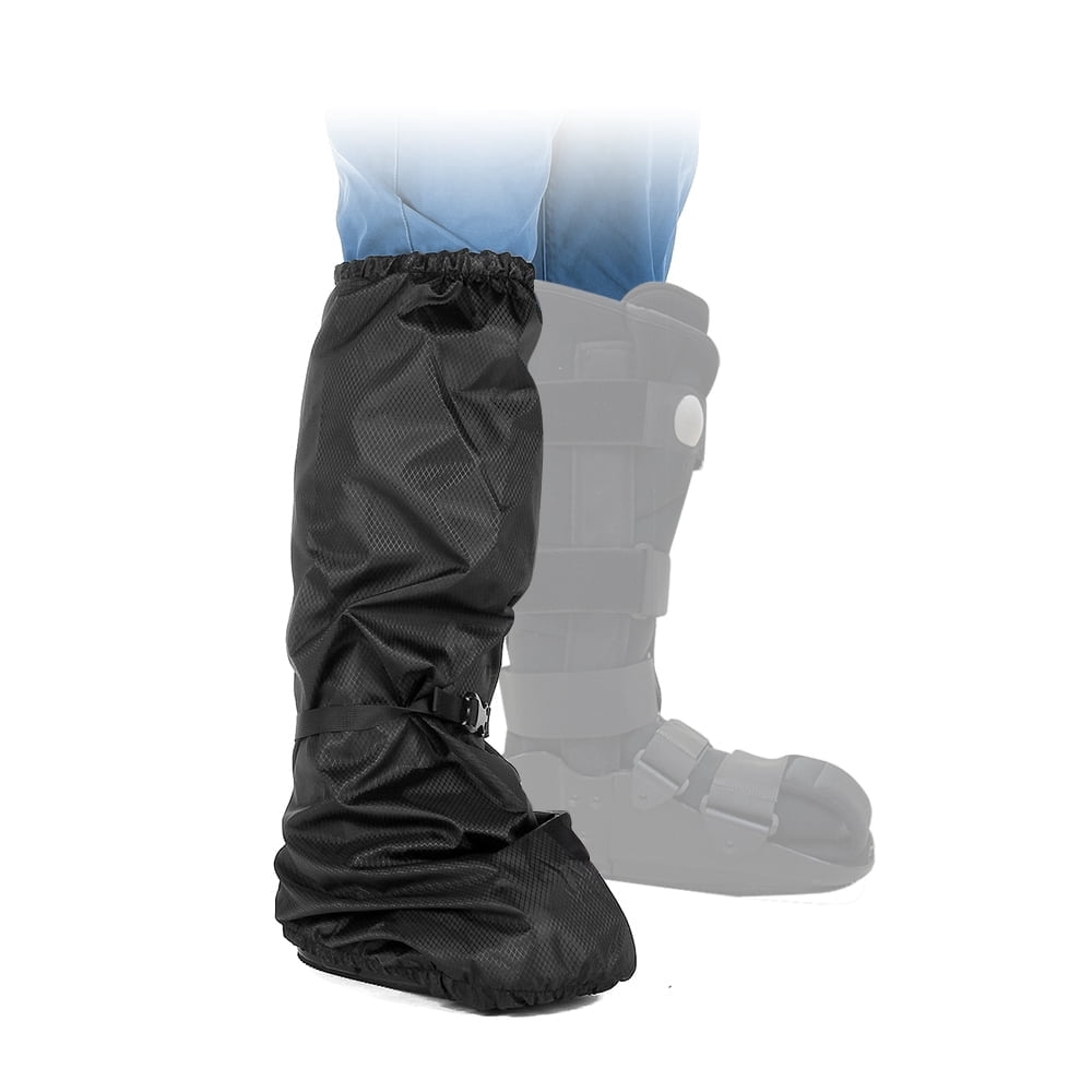 Walking Boot Cover for Foot Injuries, Outdoor Waterproof Cast Protector ...