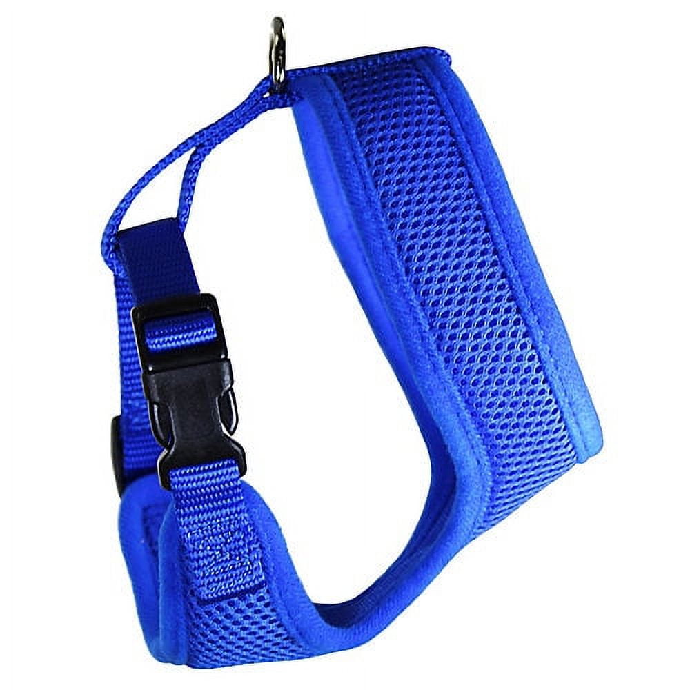 Adjustable Mesh Chicken Harness Medium Blue - Walmart.com