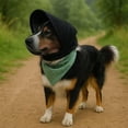Adjustable Mesh Dog Head Protector, Breathable, Foxtail Protection, for ...