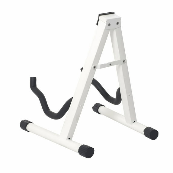 Adjustable Metal Folk Guitar Stand Light Weight Frame Folding ...