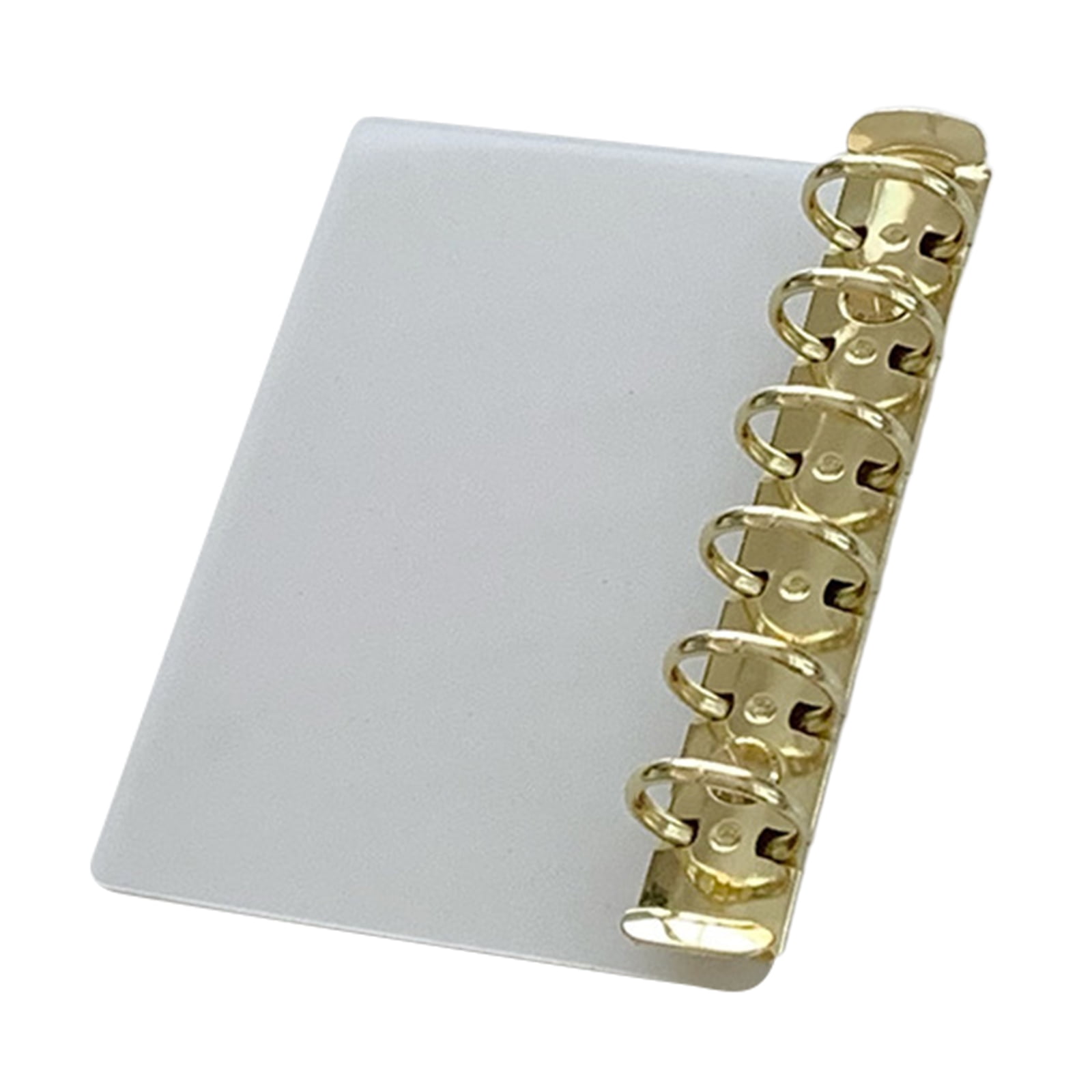 Adjustable Metal Refillable Partition Binder Clip For Journal Planner ...