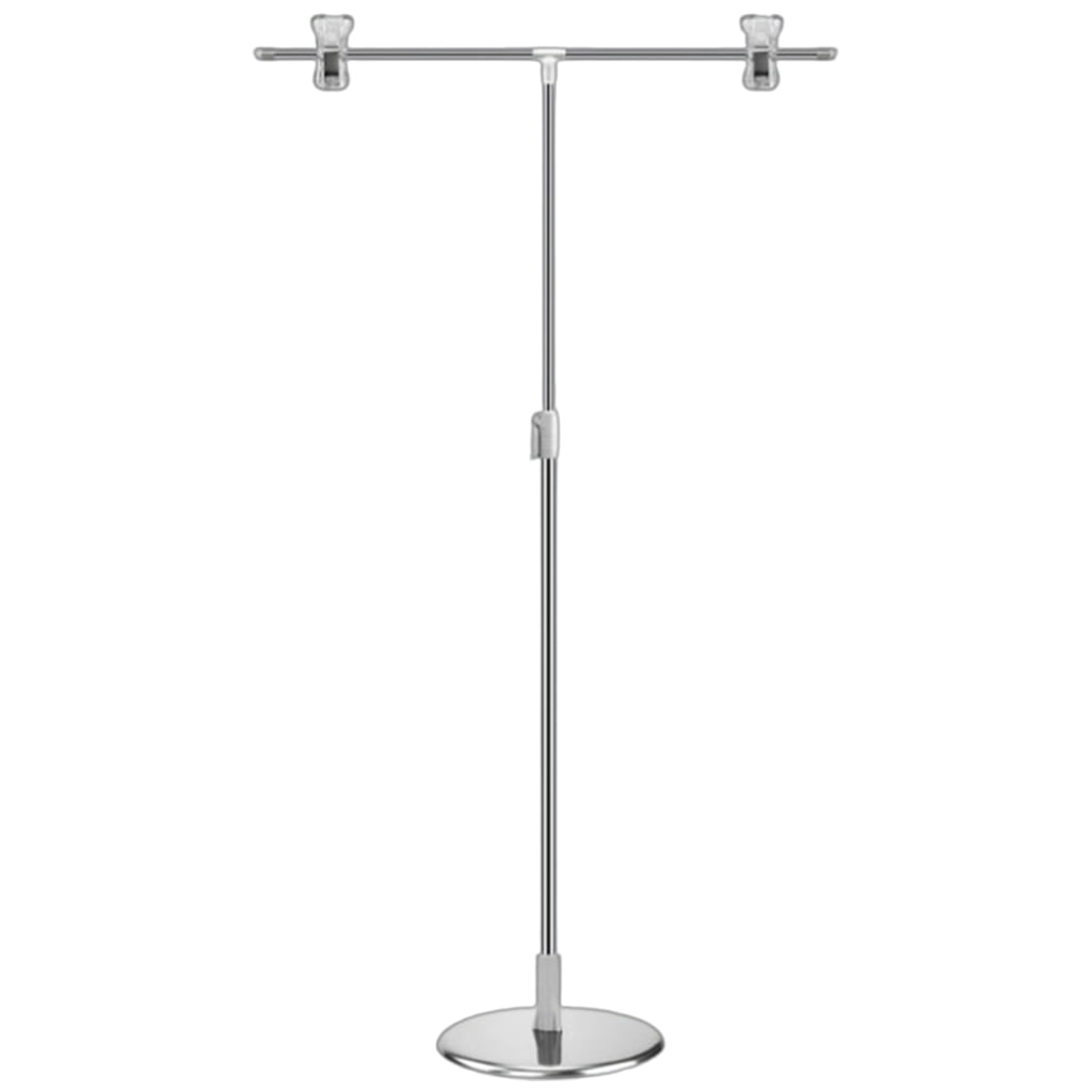 Adjustable Metal Sign Holder Stand with Clip, Retractable Poster ...
