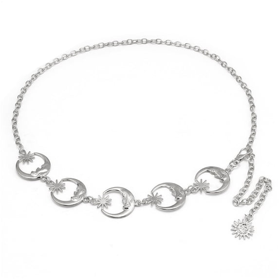 Adjustable Metallic Waist Chain Belt Body Jewelry Waist Decoration For ...