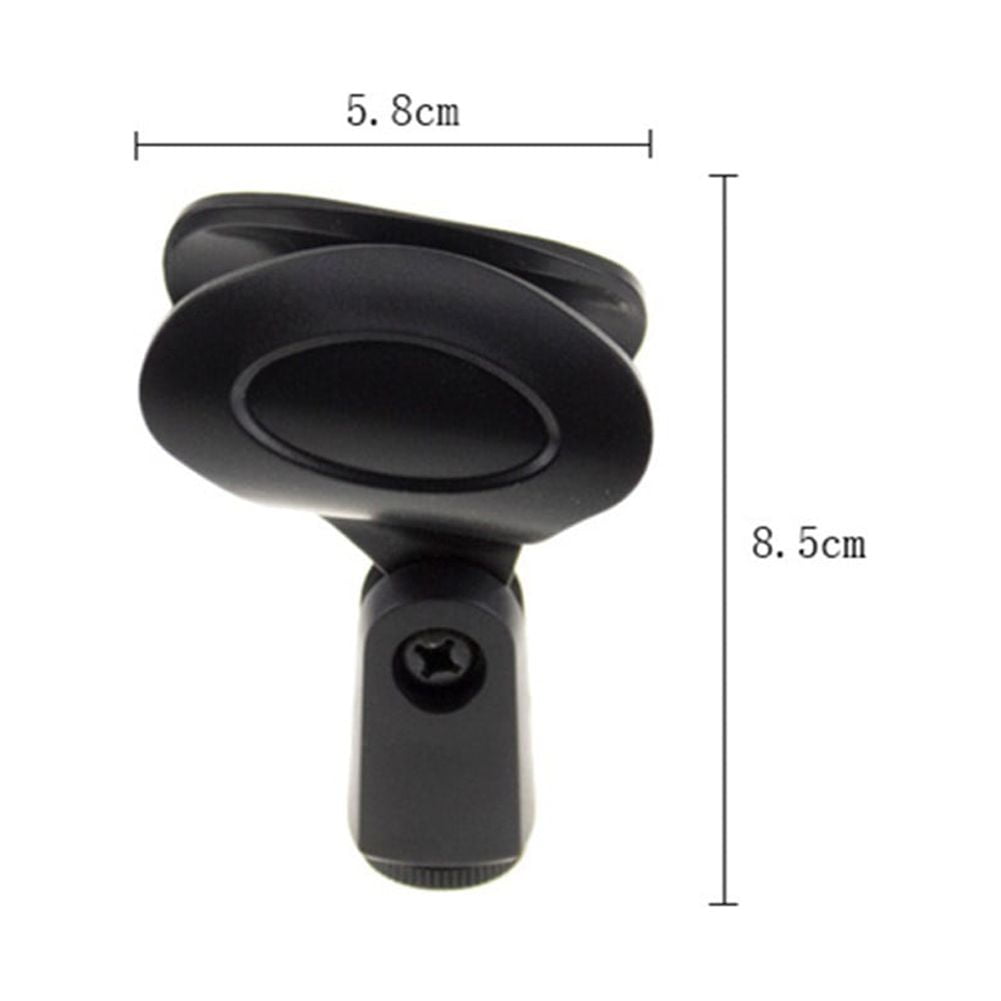 Adjustable Mic Clip Clamp For Handheld Mic Mount Holder Stand Plastic ...