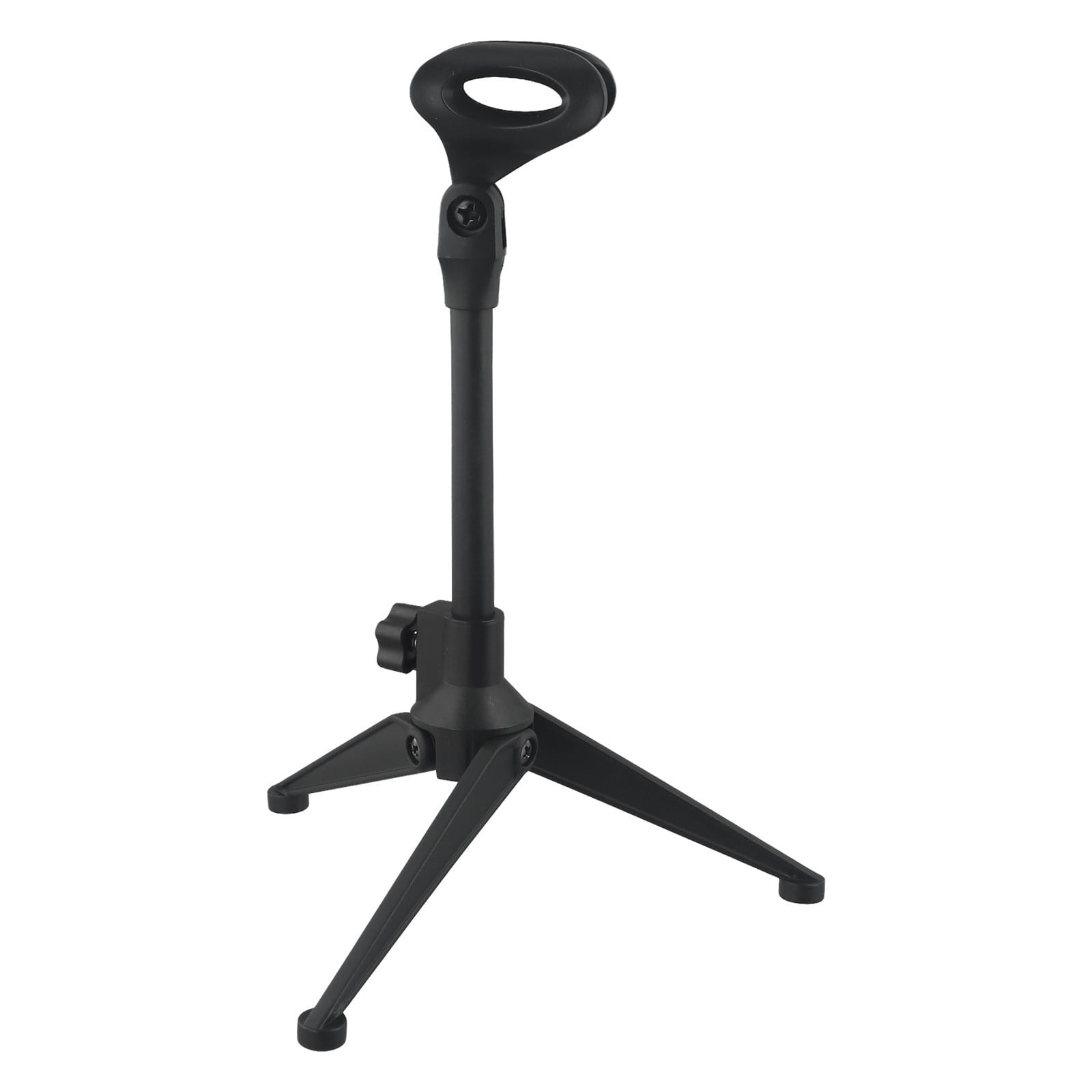 Adjustable Microphone Stand Desktop Tripod Table Stand Clip Holder ...