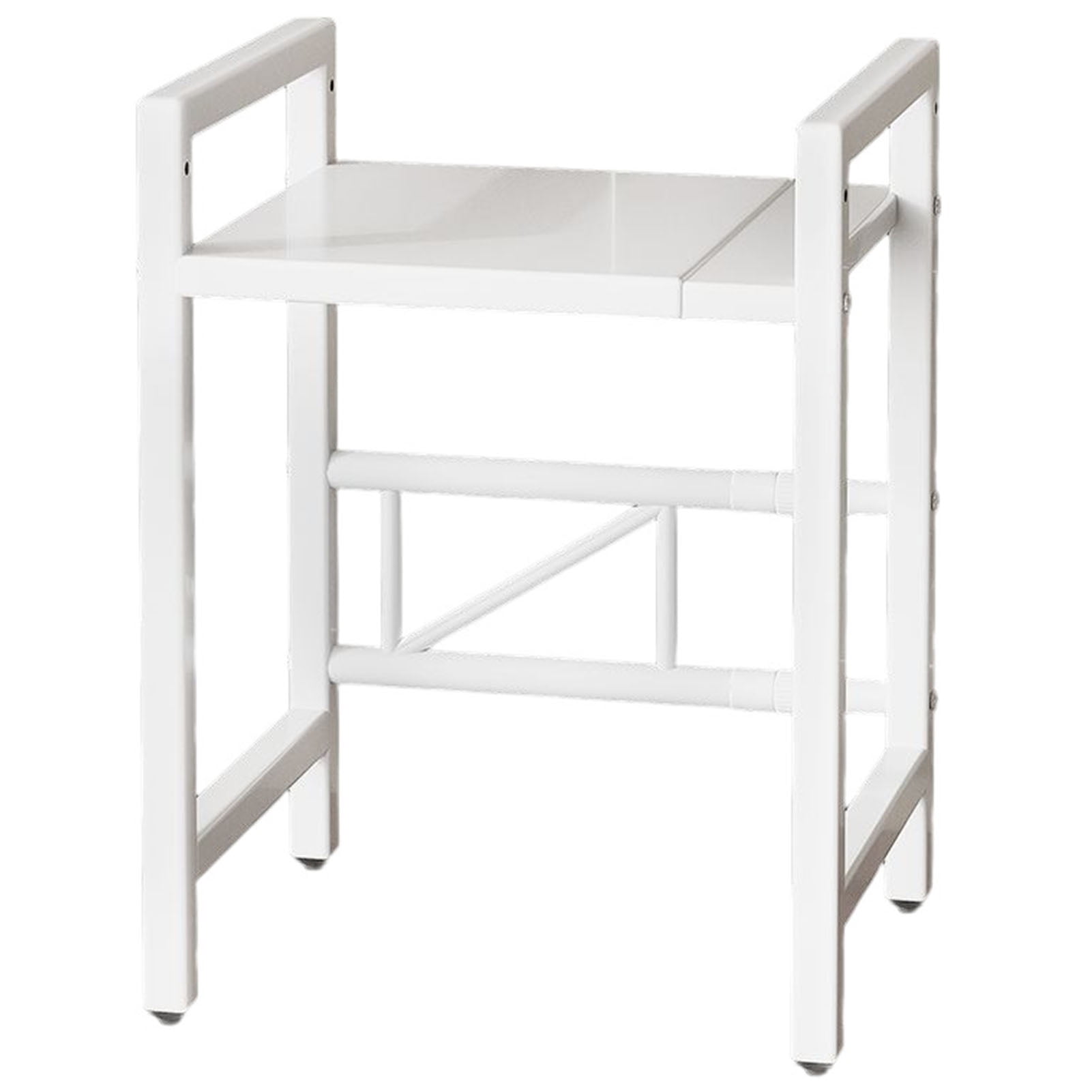 Adjustable Microwave Oven Rack, Extendable Countertop Organizer with 8 ...