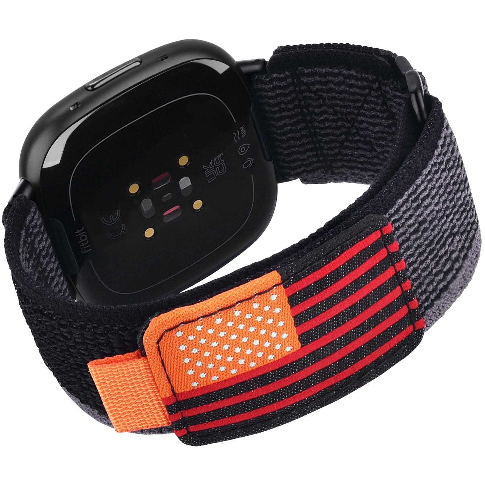 Adjustable Military Style Nylon Bands for Fitbit Versa 3/Fitbit Versa 4 ...