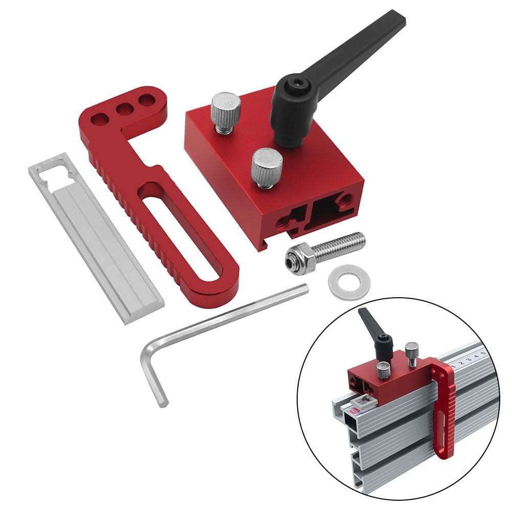 Adjustable Miter Track Stop for Precision Woodworking:for Durable ...