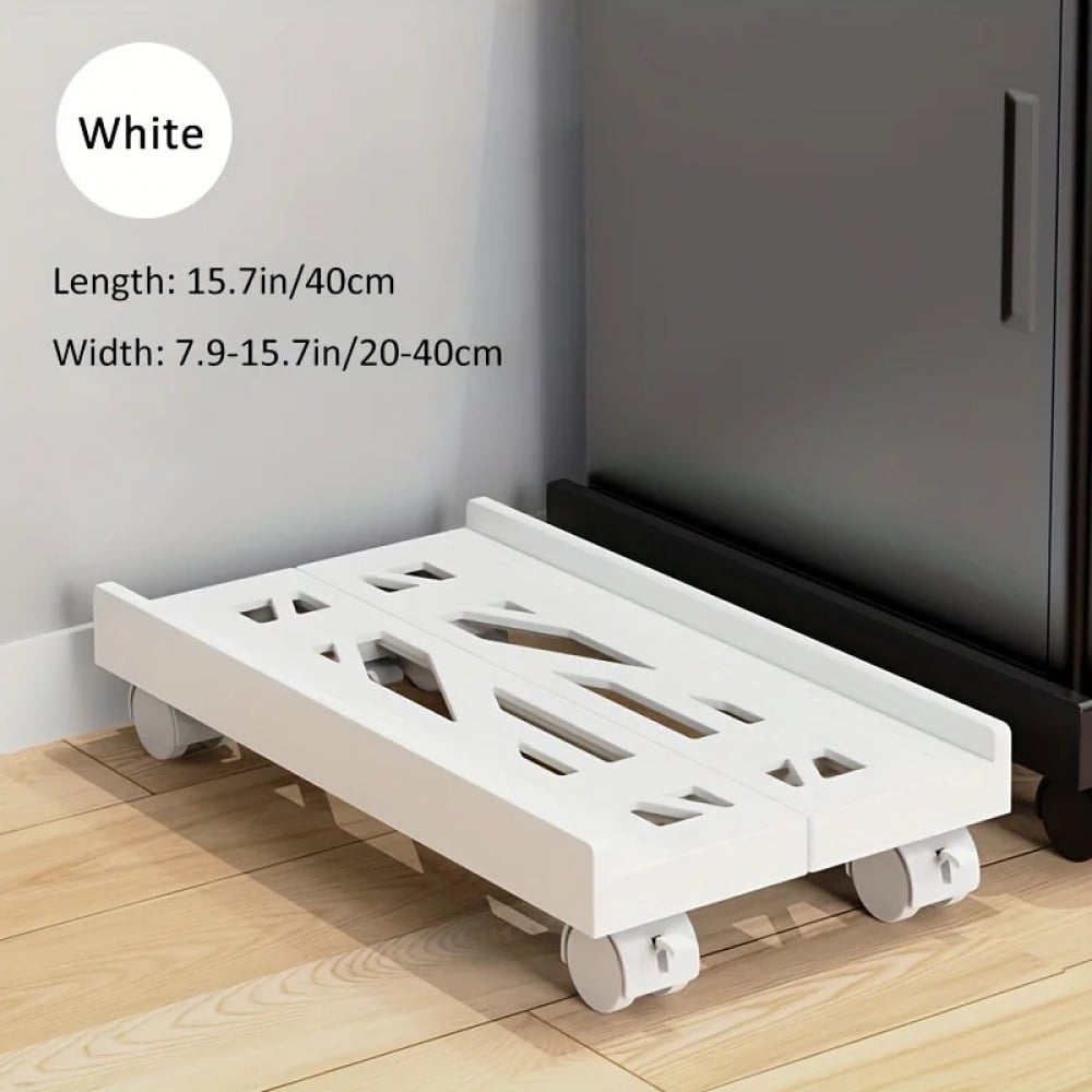 Adjustable Mobile CPU Stand, Ventilated Computer Tower Stand PC Tower ...