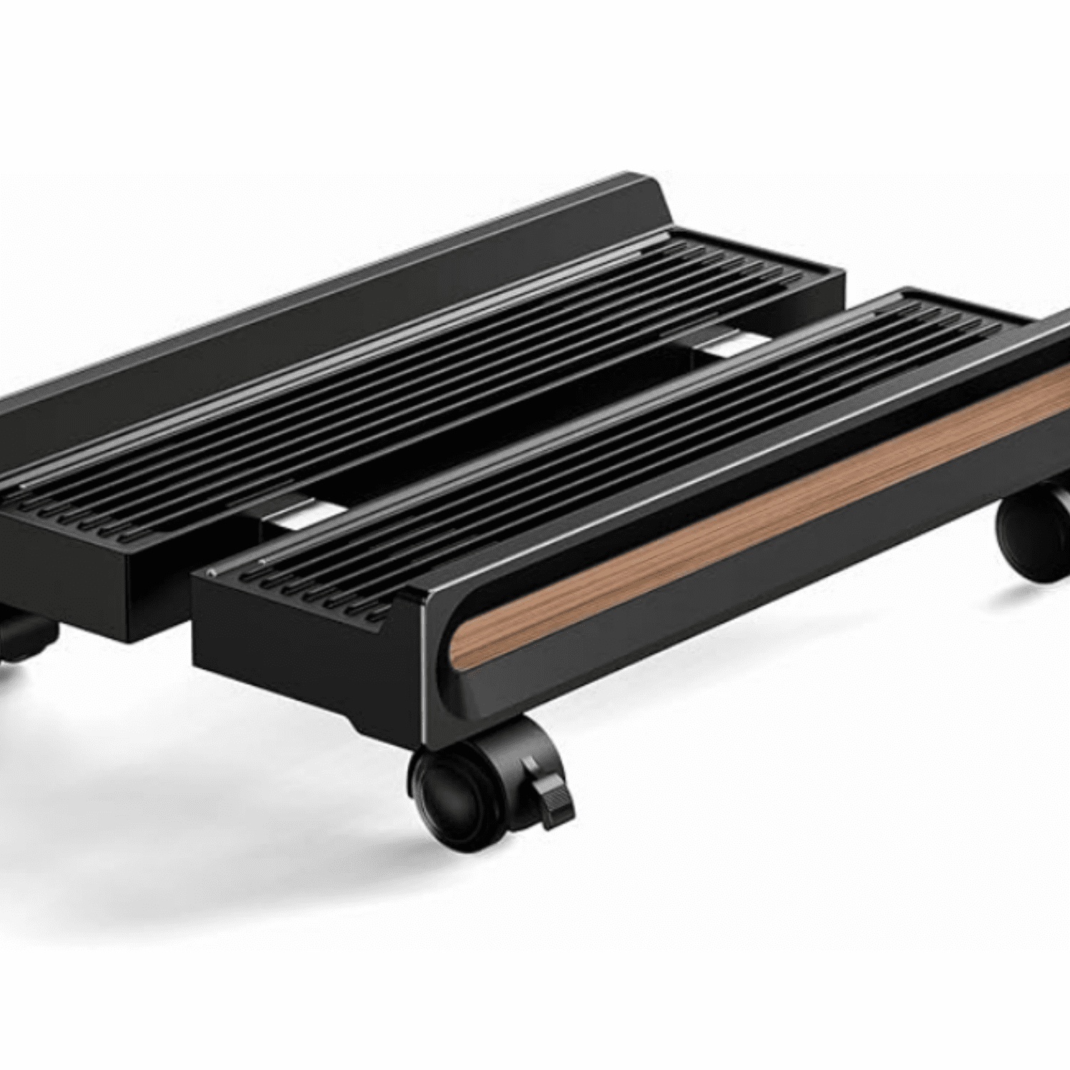 Adjustable Mobile CPU Stand,Ventilated PC stand for floor, Computer ...