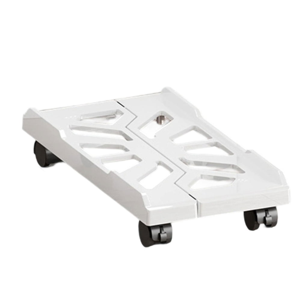 Adjustable Mobile CPU Stand with 4 Casters Wheel Floor Standing Host ...