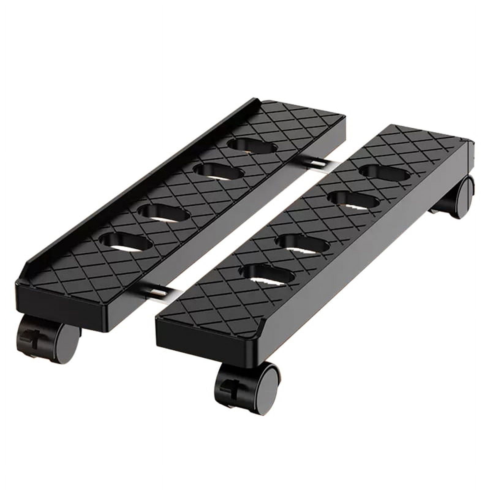 Adjustable Mobile PC Tower Stand - Telescopic CPU Holder with Rolling ...