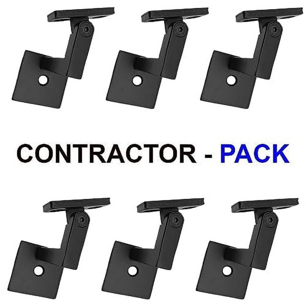 Adjustable Modern Easy to Install Handrail Bracket (Contractor 6-Pack ...