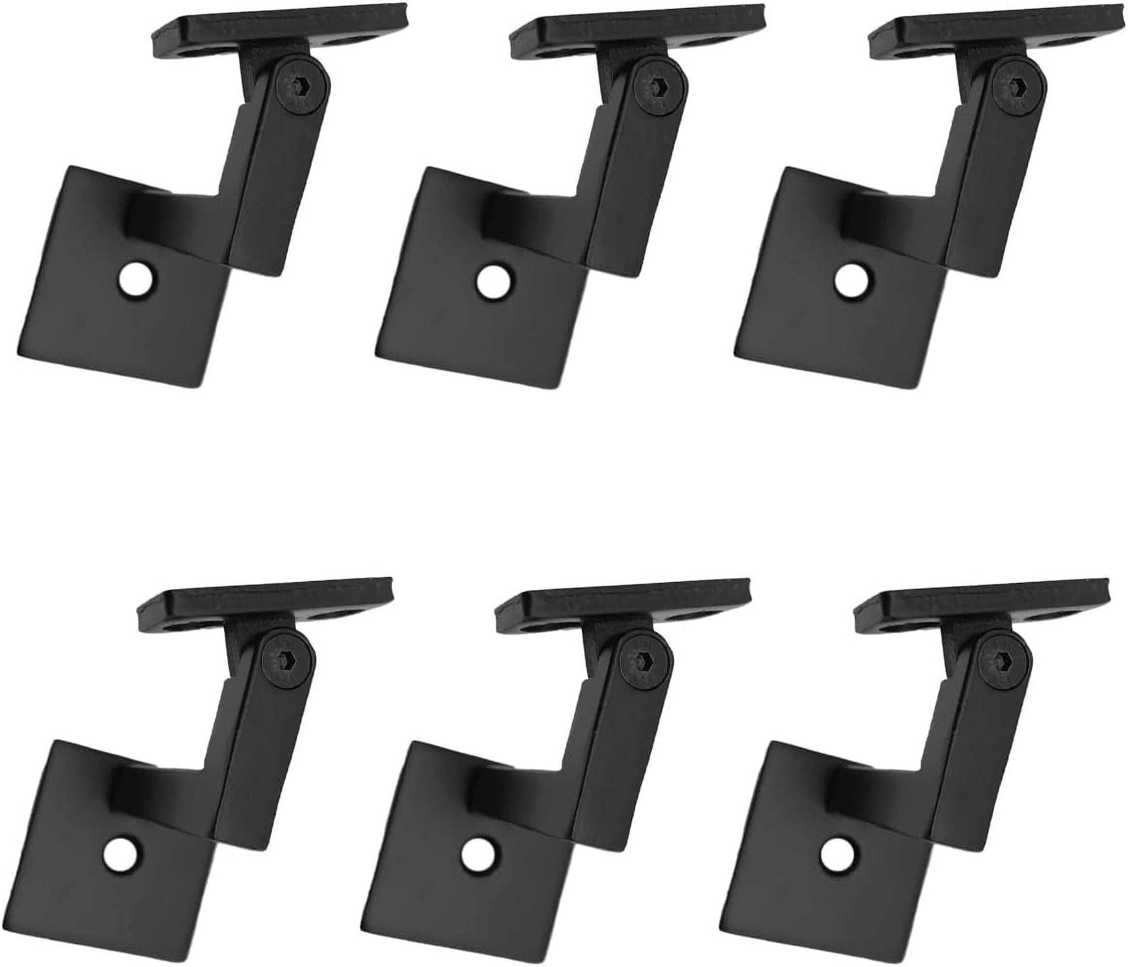 Adjustable Modern Easy to Install Handrail Bracket (Contractor 6-Pack ...
