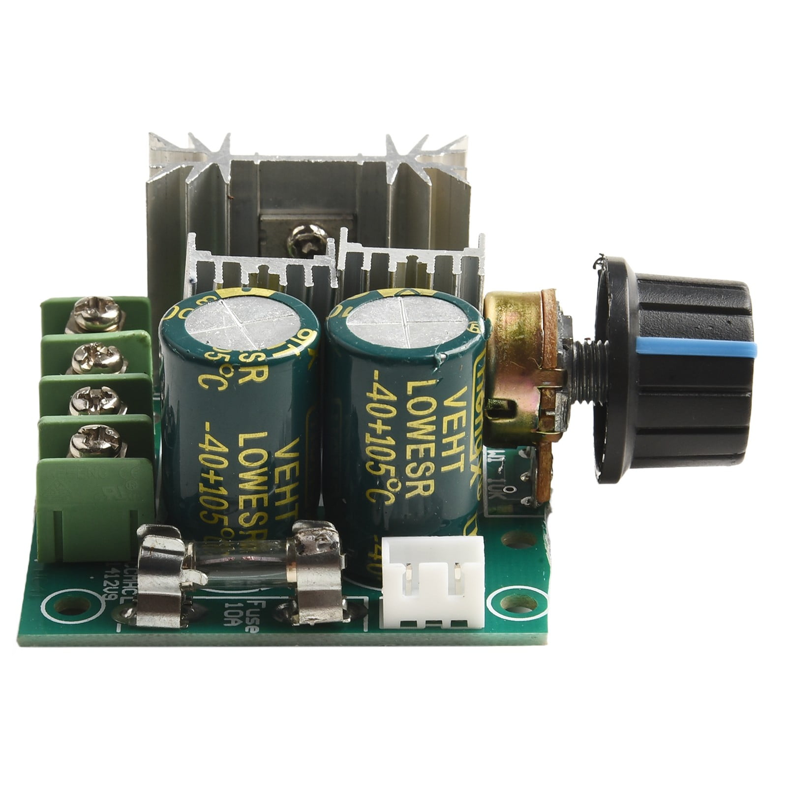 Adjustable Motor Speed Control Switch With 10A Pwm For 12V 40V Dc ...