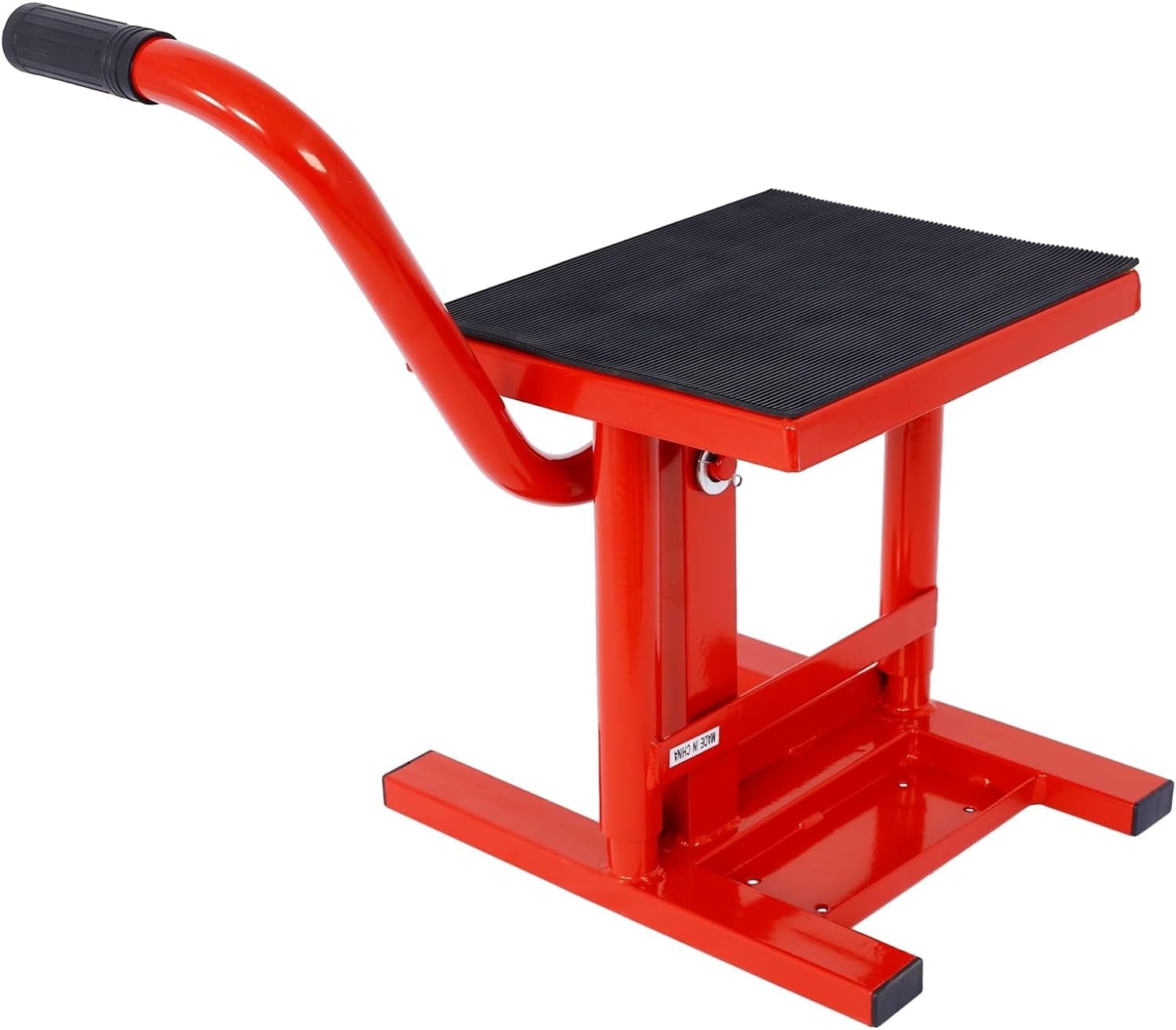 Adjustable Motorcycle Dirt Bike Stand and Lift Jack – Heavy-Duty Steel ...