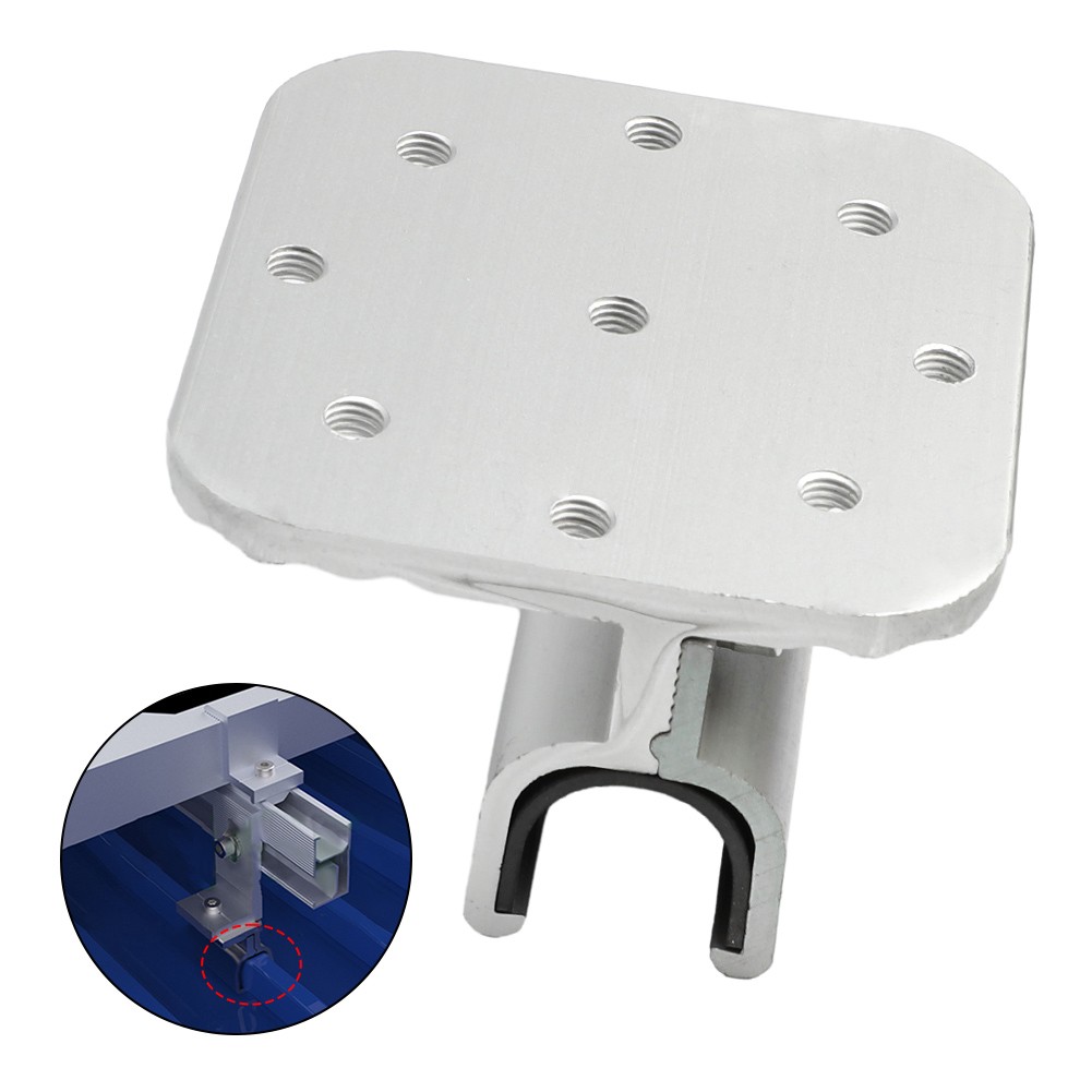 Adjustable Mount Clamps Roof Solar Panel Cement Flat Tile Roof Mounting ...