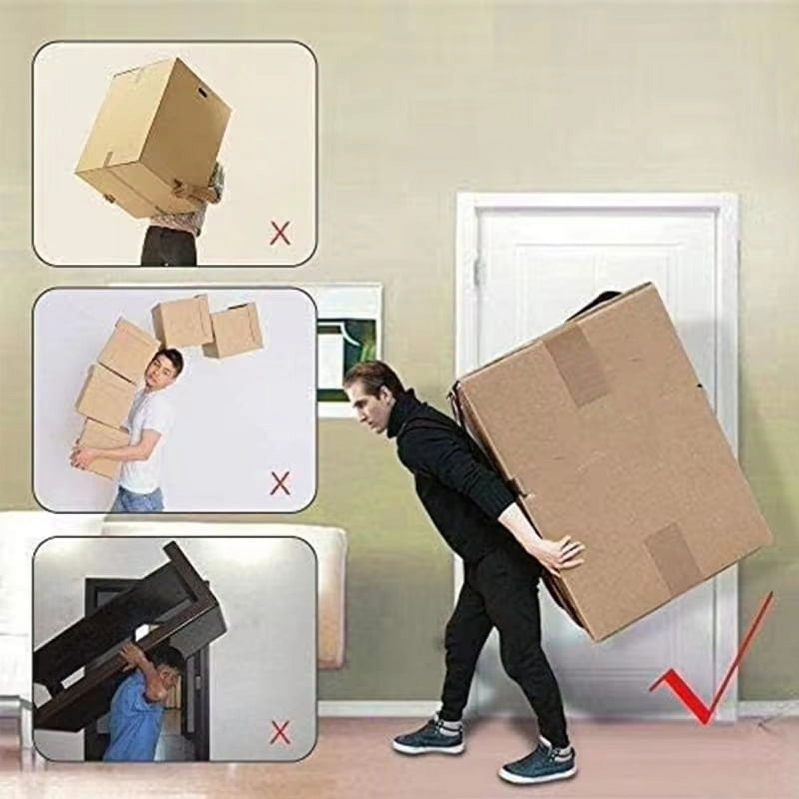Adjustable Moving and Lifting Straps for One Person,A - Walmart.com