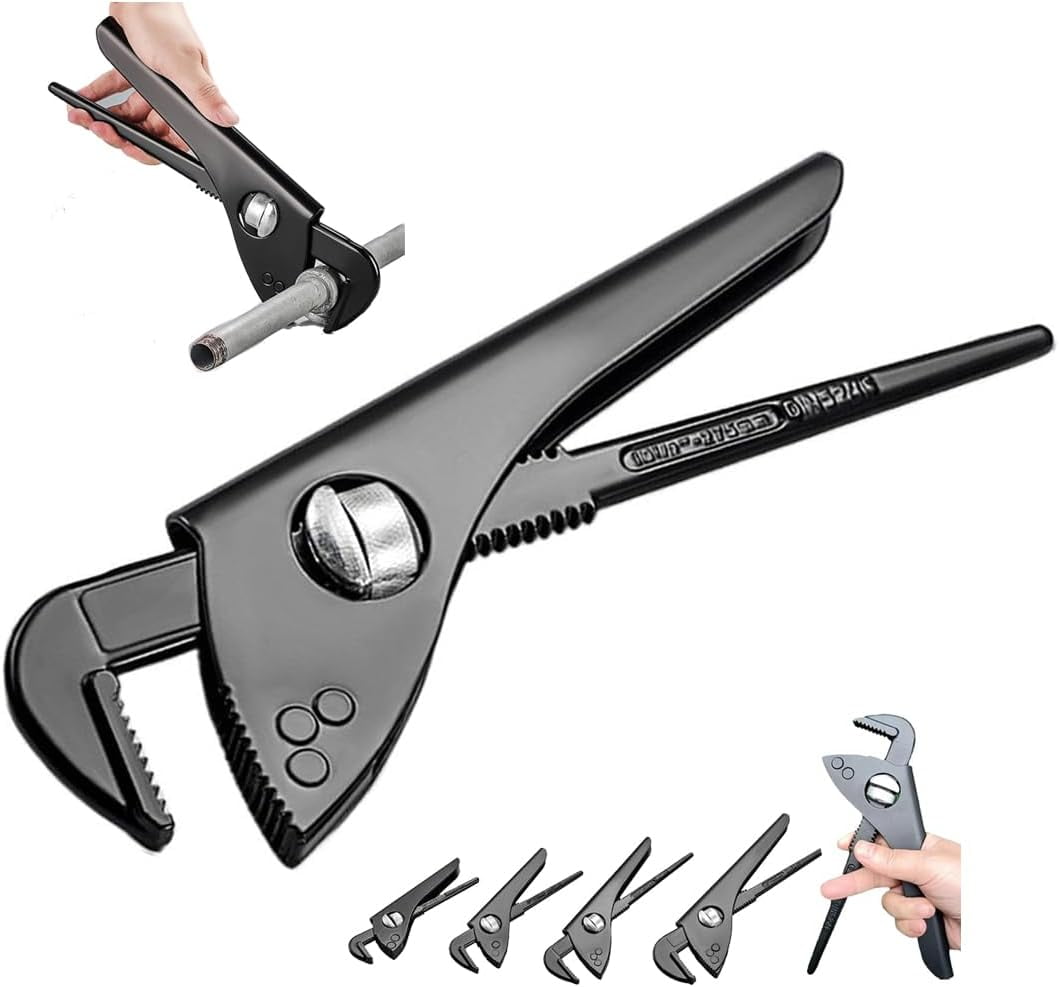 Adjustable Multifunctional Pipe Wrench,Heavy Duty Universal Pipe Wrench ...