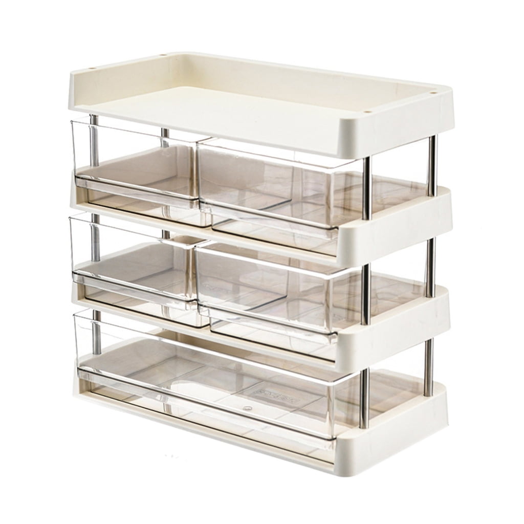 Adjustable Multilayer Plastic Shelf Organizers With Tool Release ...