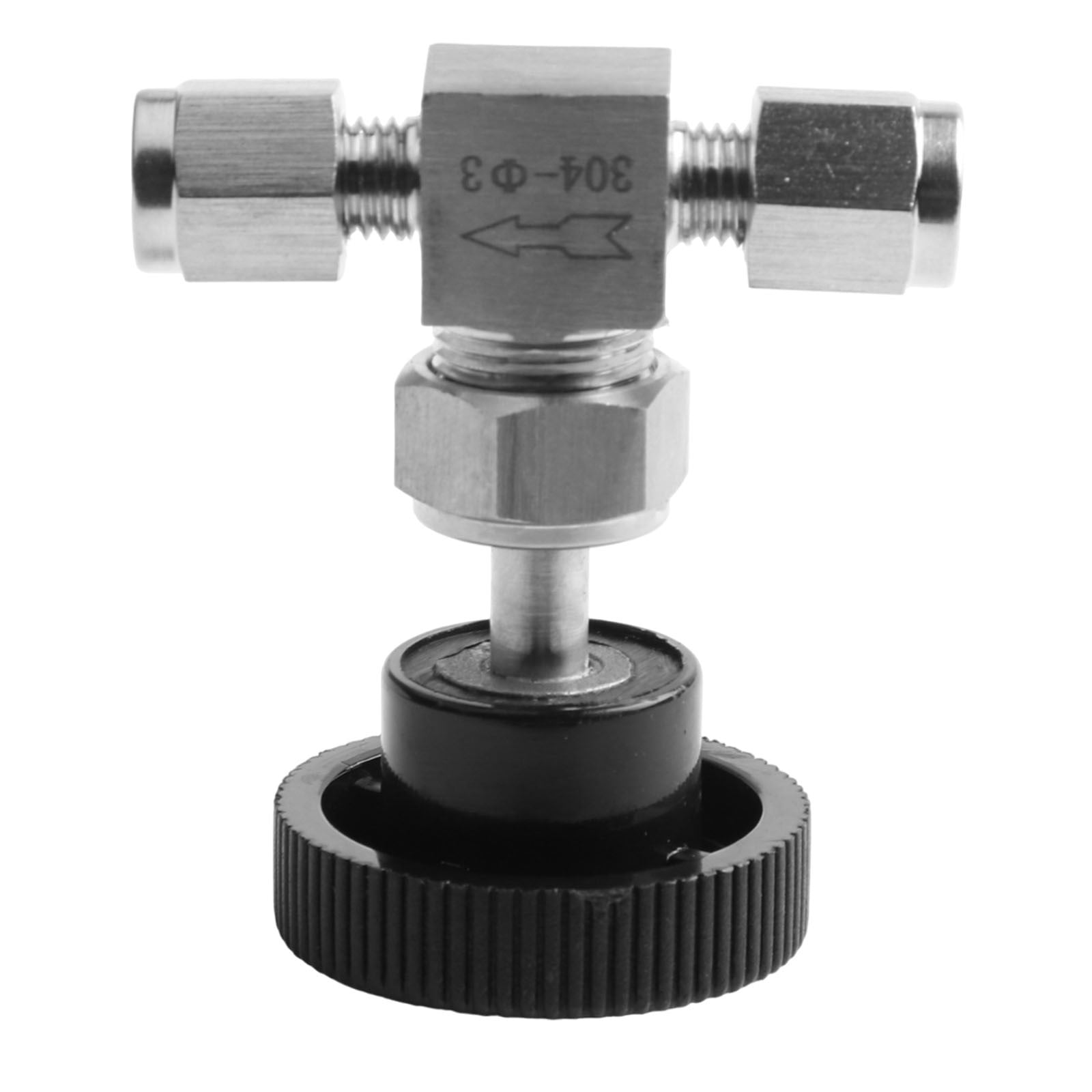 Adjustable Needle Valve O.D 3/4/6/8/10/12Mm Stainless Steel 304 Needle ...