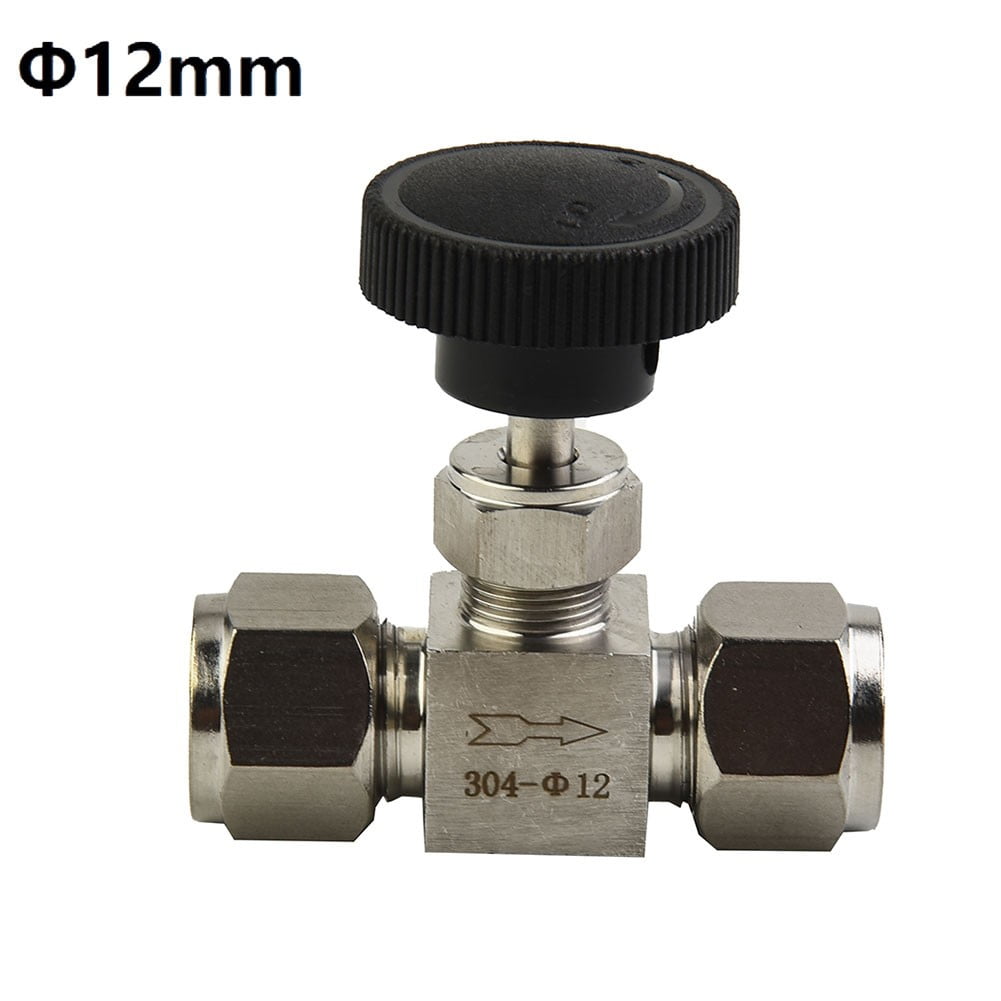 Adjustable Needle Valve O.D 3/4/6/8/10/12Mm Stainless Steel 304 Needle ...