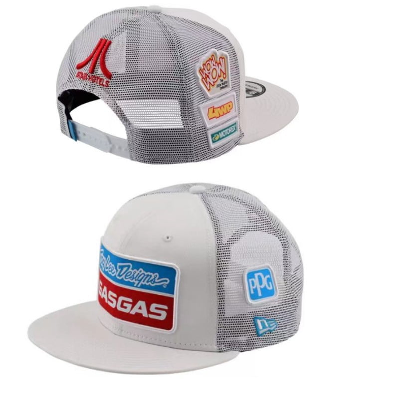 Adjustable New Hard Brim Flat Cap Trendy Brand Unisex Hip Hop Large ...