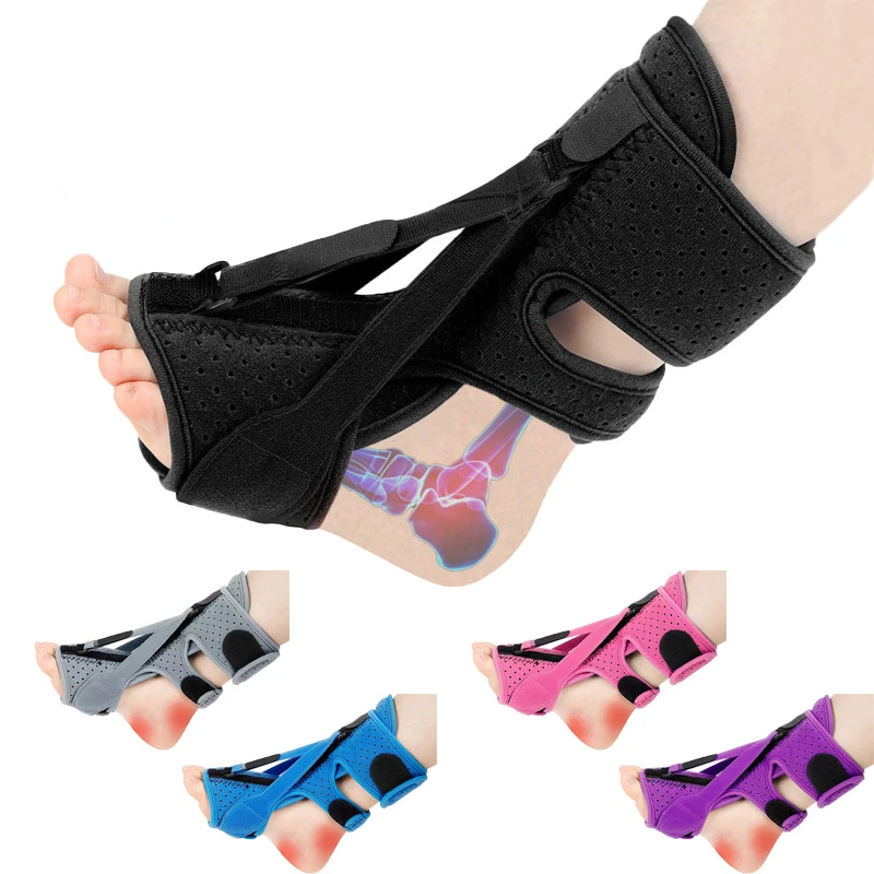 Adjustable Night Splint, Soft Foot Drop Brace, Sleeping Achilles Tendon ...