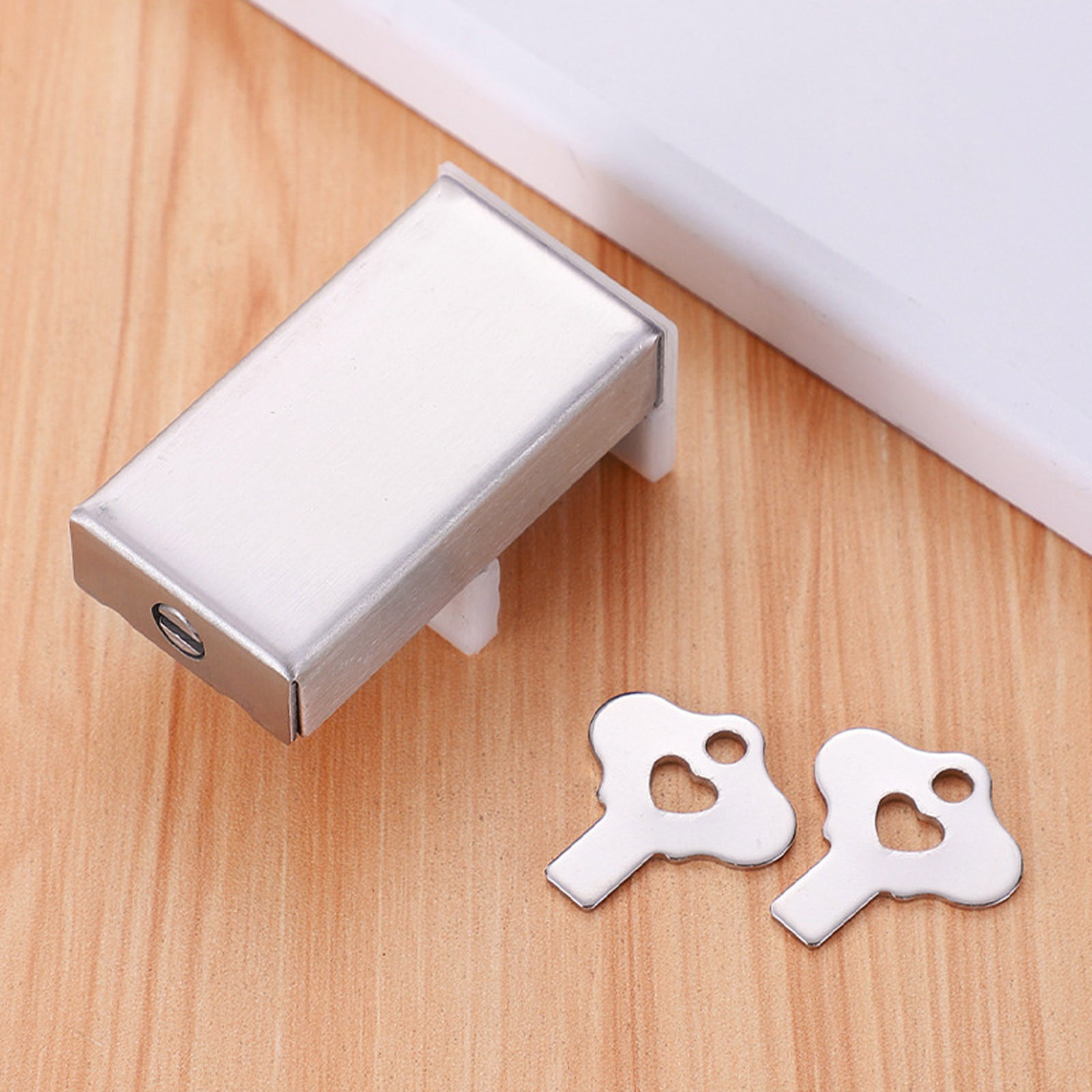 Adjustable No-Drill Stainless Steel Window Lock Limiter - Sliding ...