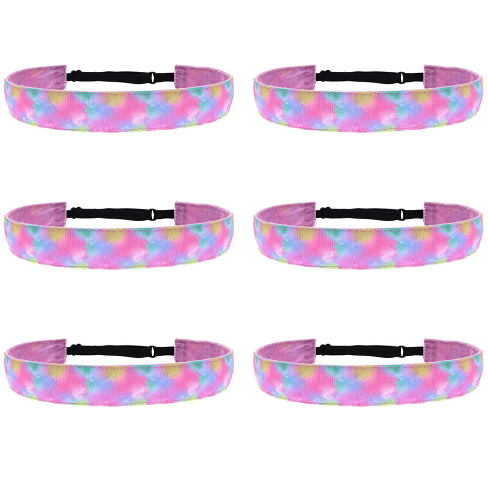 Adjustable Non Slip Thin Floral Headband for Girls, Boho Head Bands for ...