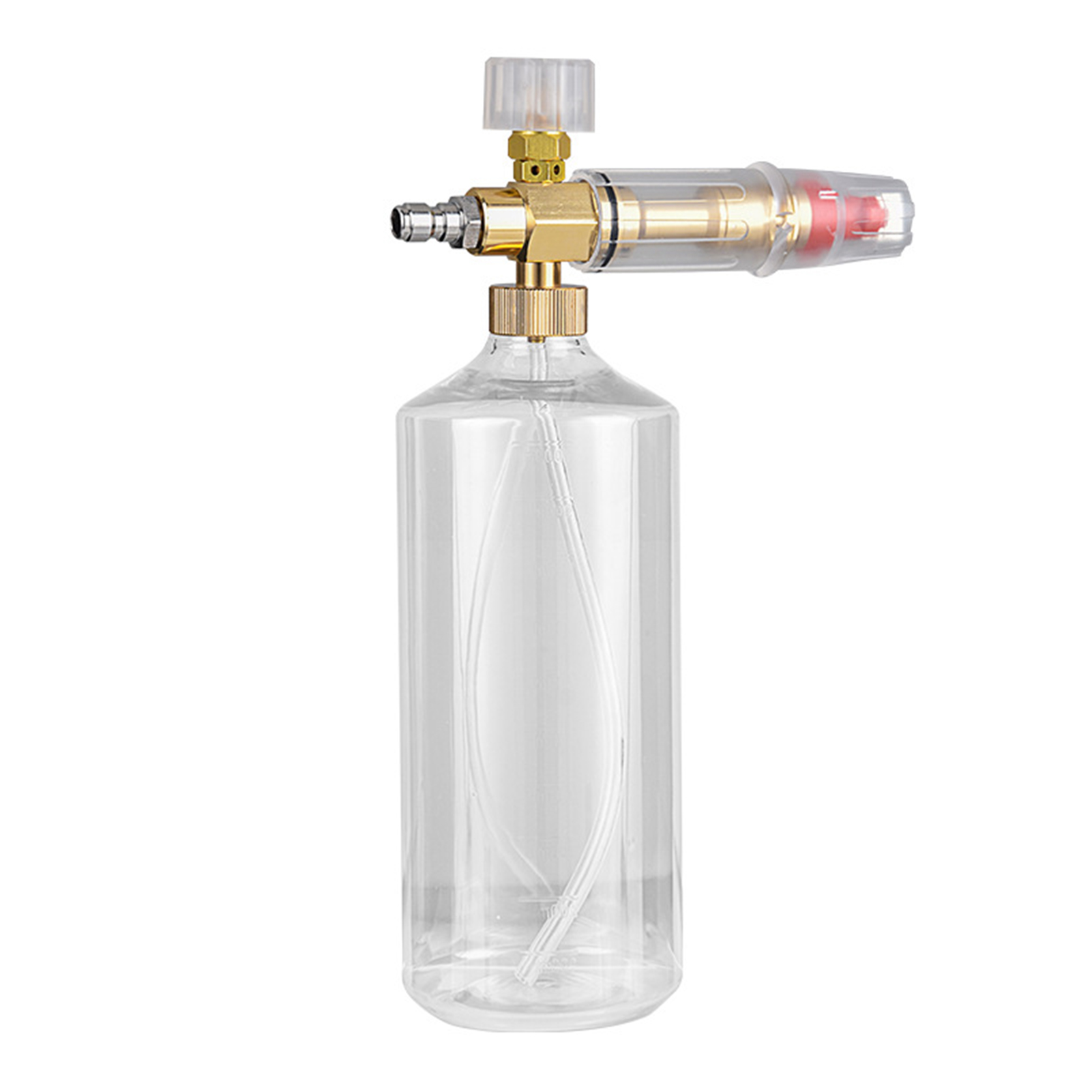 Adjustable Nozzle Cleaning Watering Can - Transparent Cavity with Scale ...