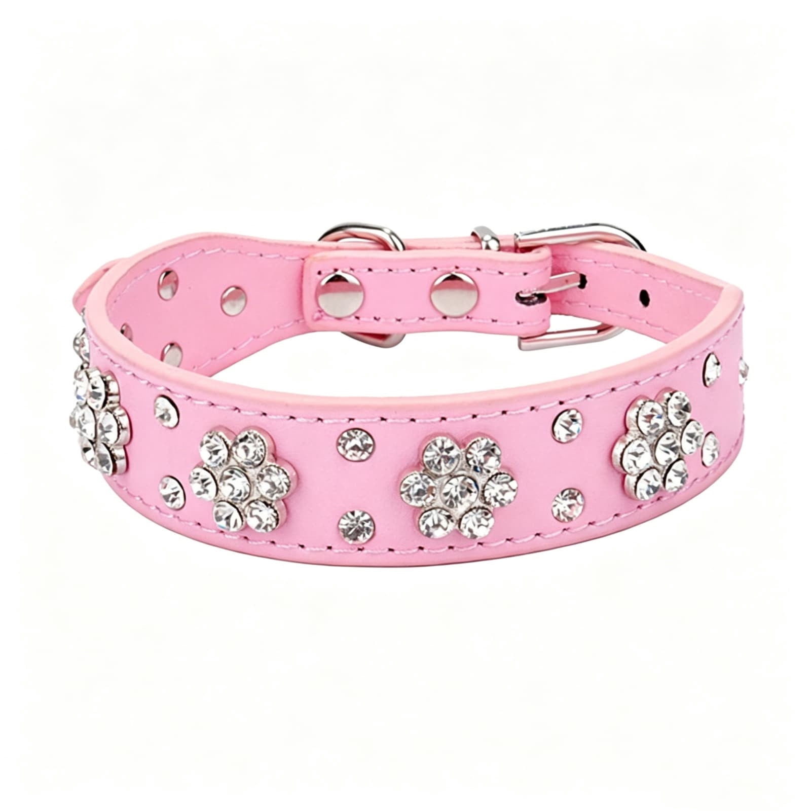 Adjustable Nylon Dog Cat Collar, Quick Release Buckle Reflective Strip ...